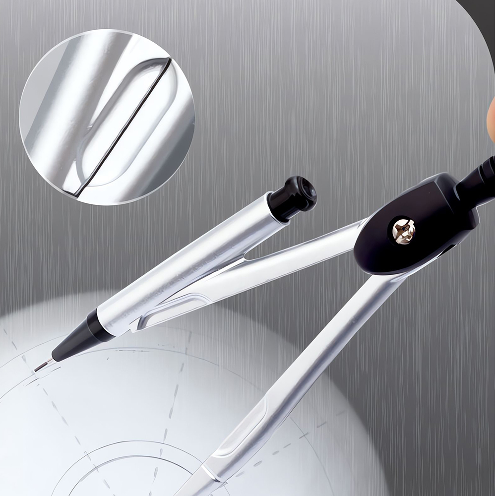 M&G Metal Compass Set (Lead Core + Storage Box) Student Drawing Tool ...