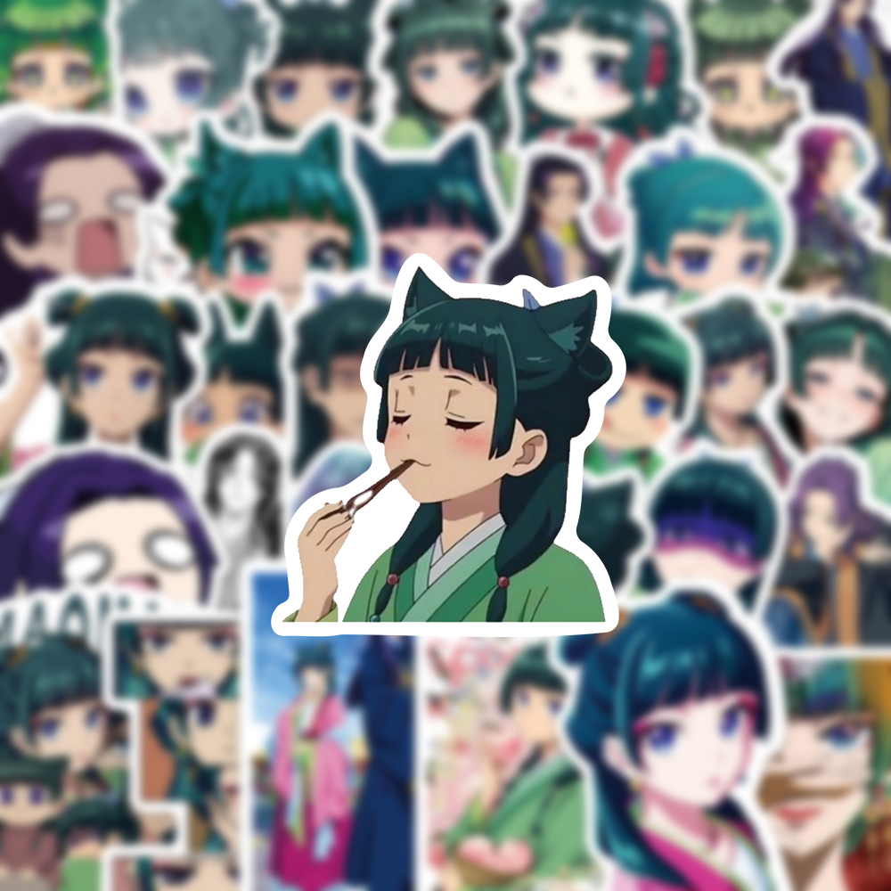 51pcs Maomao Apothecary Diaries Stickers Jinshi Anime Sticker Laptop ...