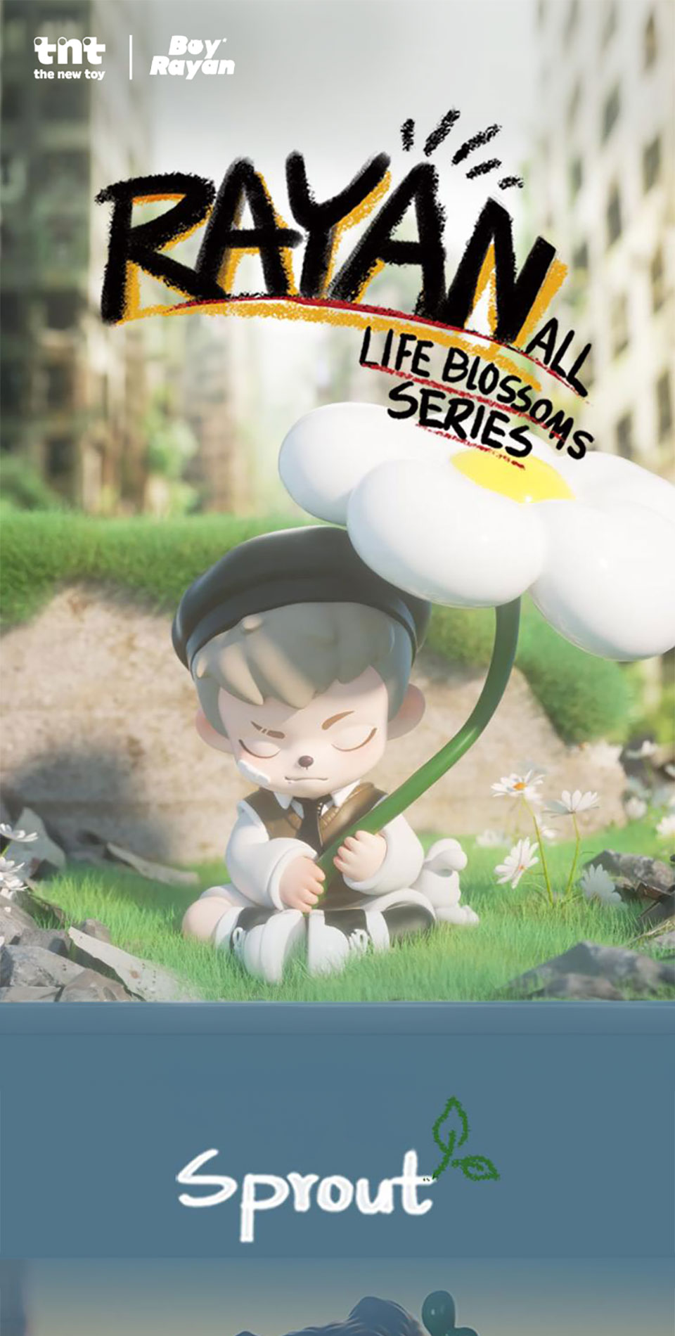 TNTSPACE Rayan All life Blossoms Series Blind Box Figure Birthday Gifts ...