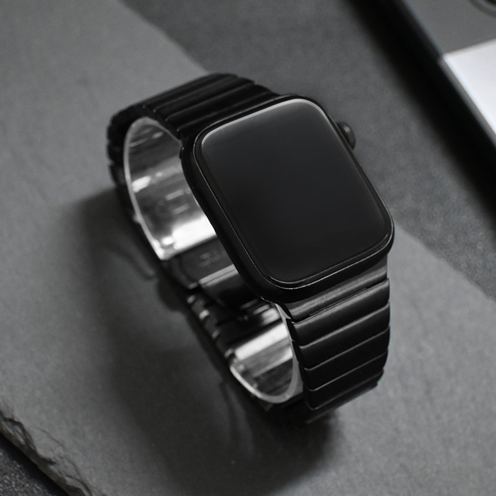 Titanium color band For iWatch Ultra 2 49mm 10 9 8 7 5 4 se 6 loop for ...