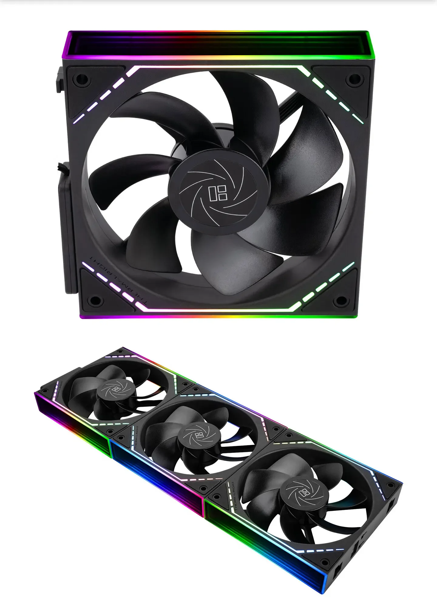 Thermalright TL-M12QR X3 120mm ARGB Reverse Fan CPU Fan ARGB Light ...