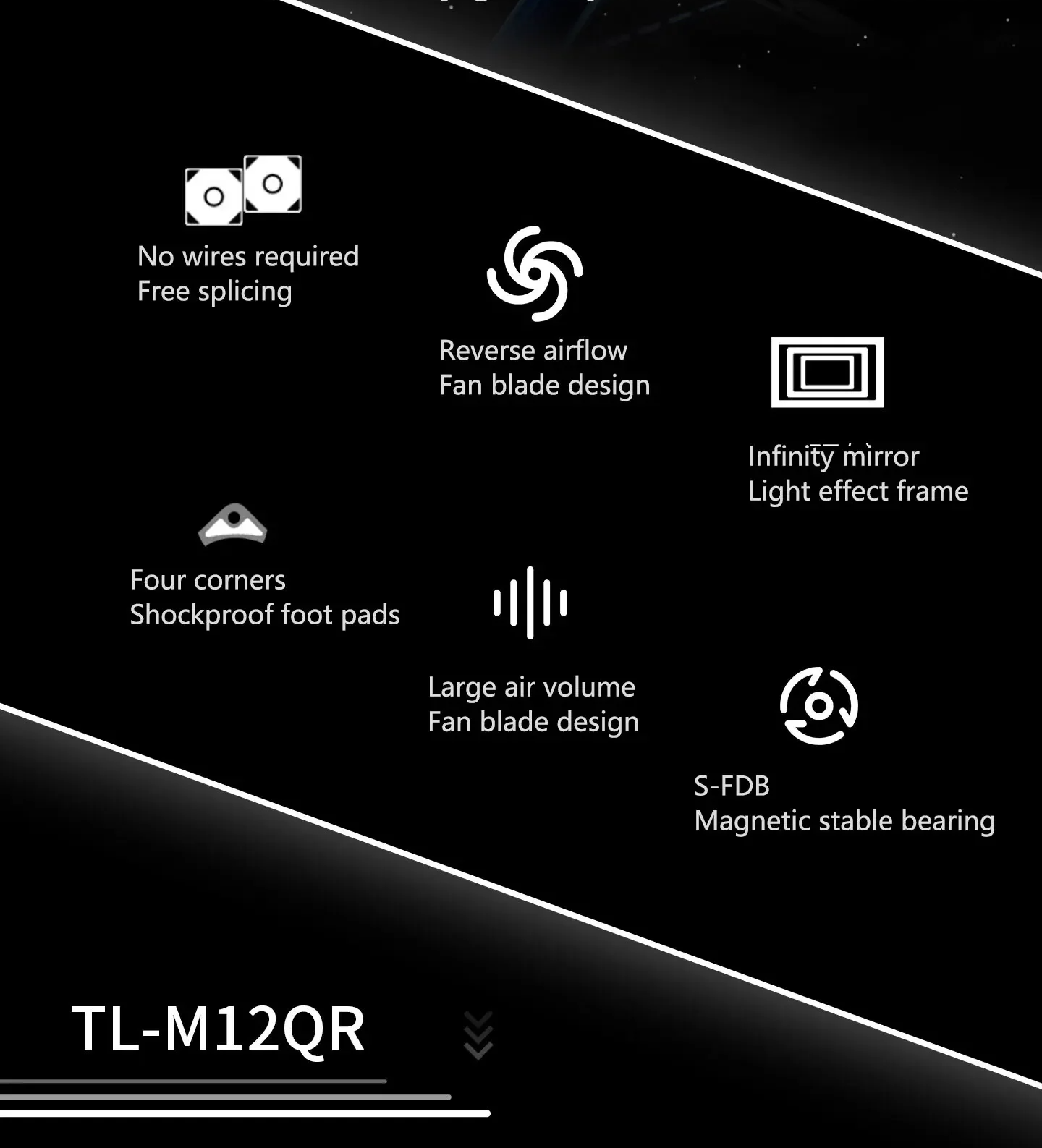 Thermalright TL-M12QRW X3 120mm White ARGB Reverse Fan CPU Fan ARGB ...