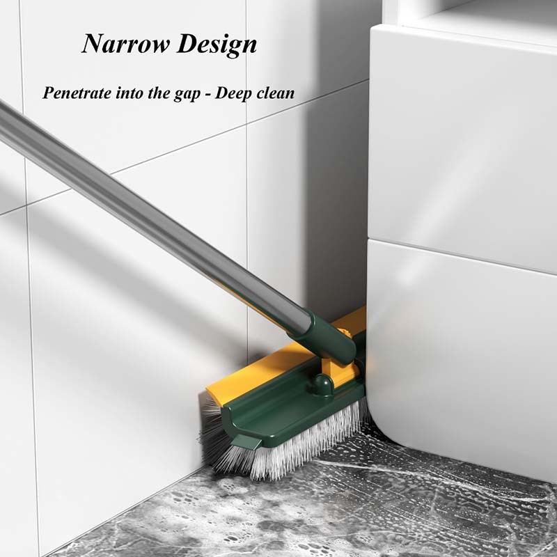 4in1 Long Handle Cleaning Brush Adjustable Washing Windows Crevice ...
