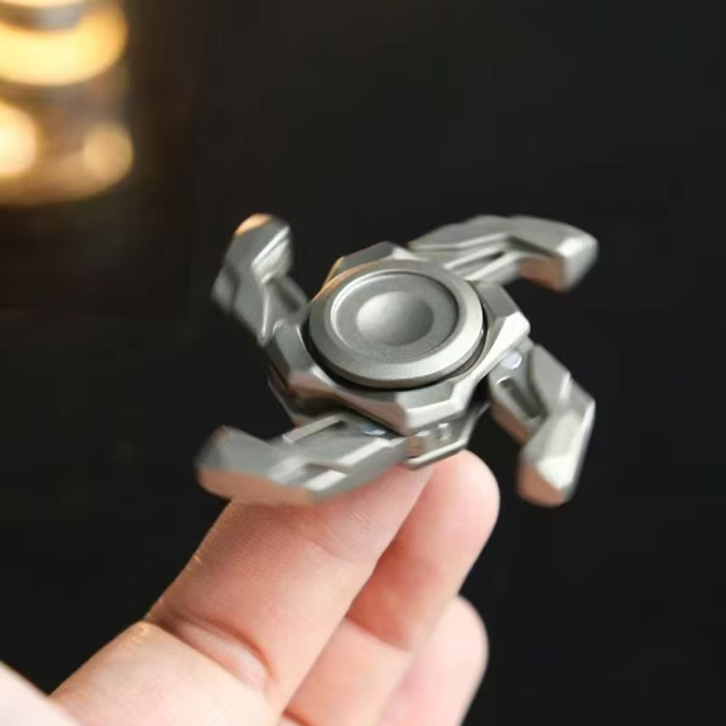 1PC Edc Fidget Slider Mini Open Armor Rotating Top Adult Stress ...