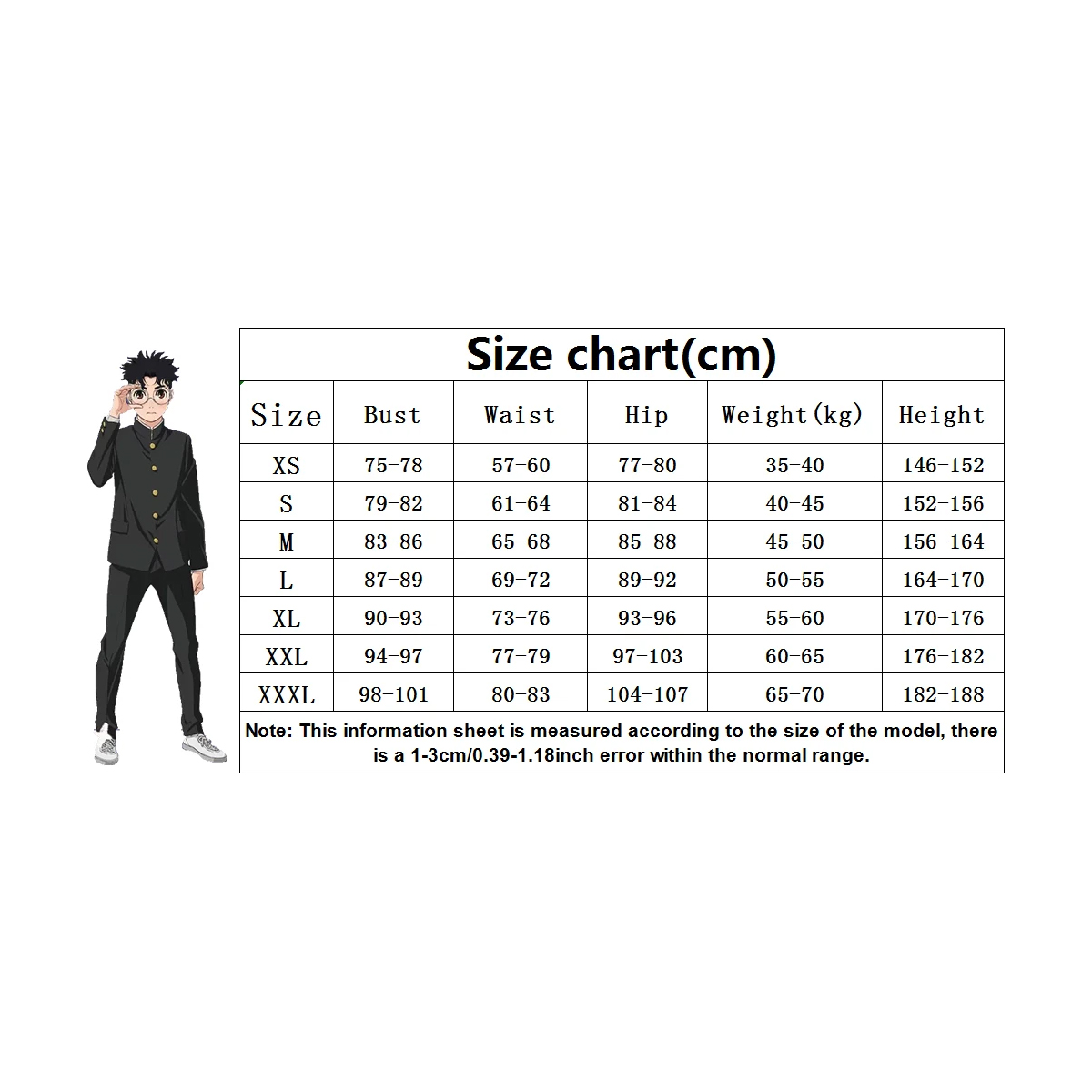 Ken Takakura Anime Dandadan Cosplay Costume Okarun Boy School Uniform ...