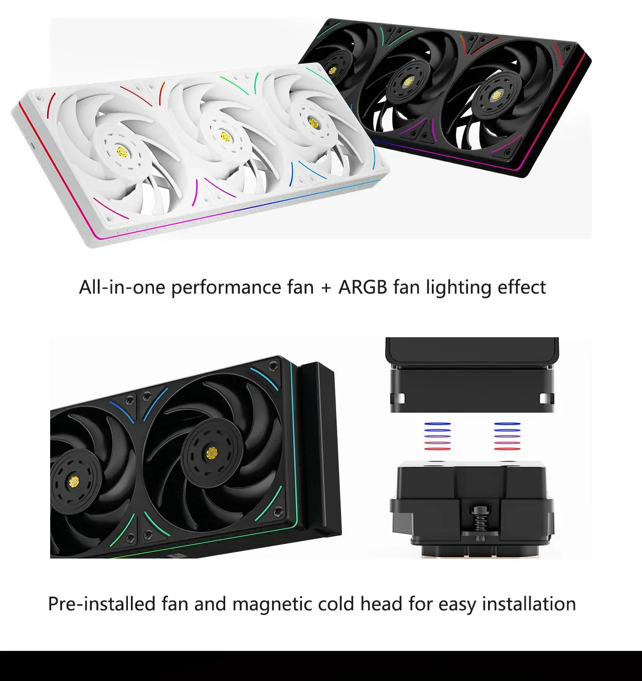 Thermalright Wonder Vision 360 UB ARGB CPU Water Cooler Rotatable 6.67 ...