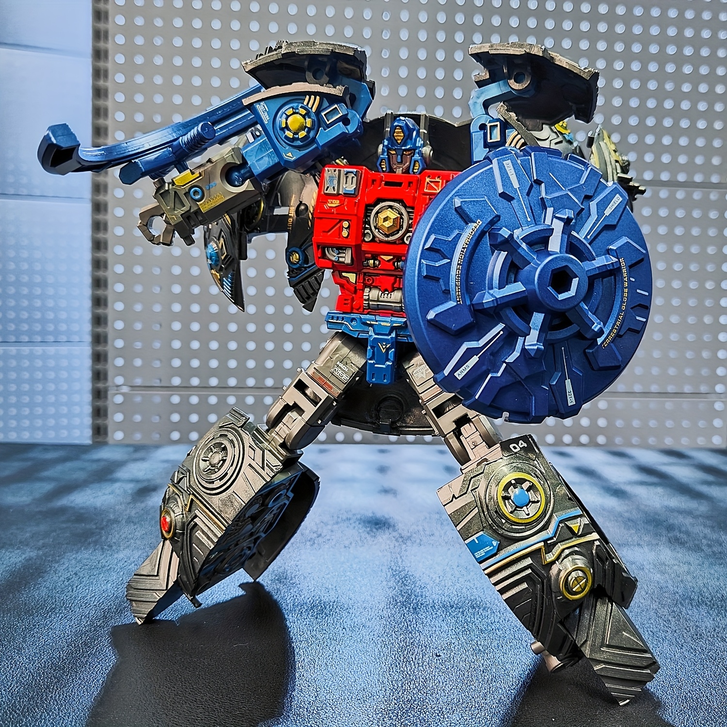 Transformable Space Planet Mech Toy - 3D Rotating Globe Model with ...