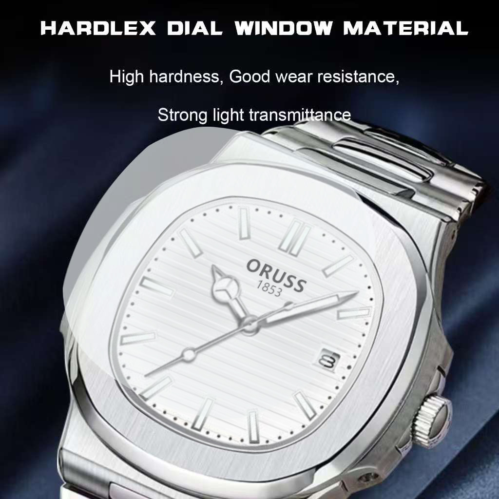 [Gift][With Box]ORUSS Original Brand Men Luxury Waterproof Stainless ...