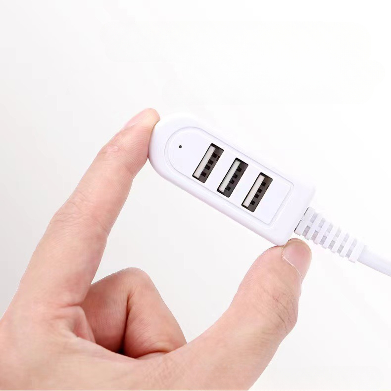 3-in-1 USB Extension Cable Hub Fast Charging Data Docking Station ...