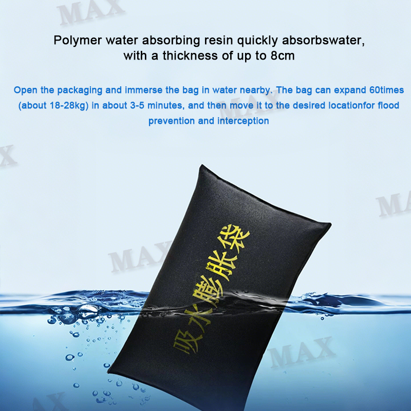 Flood Bag Water Barrier Lightweight and Reusable The Sand-Free Flood ...
