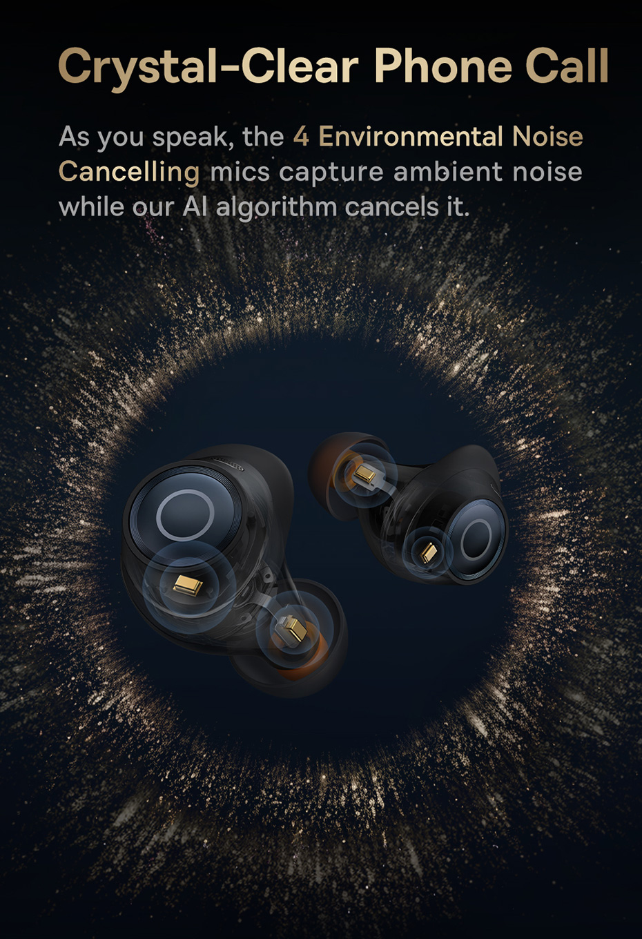 Baseus Bowie MA10 Pro ANC Wireless Earphone Bluetooth 5.3 48dB Noise ...