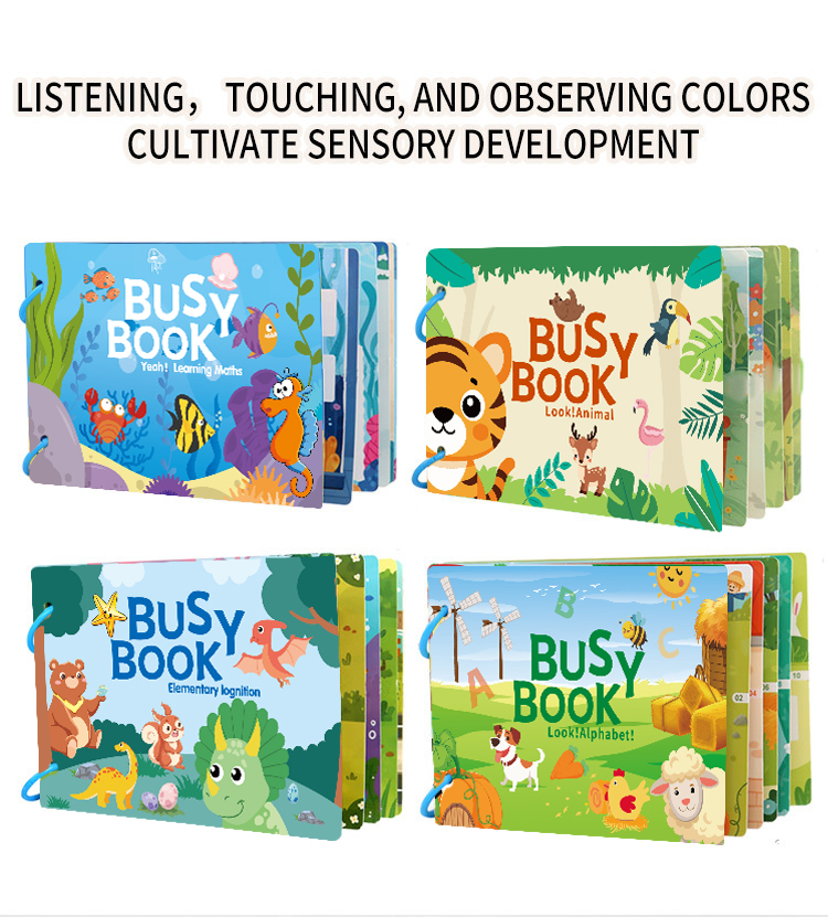 NIKO Sticker Game Busy Book For Toddlers Baby Activity Book Early ...