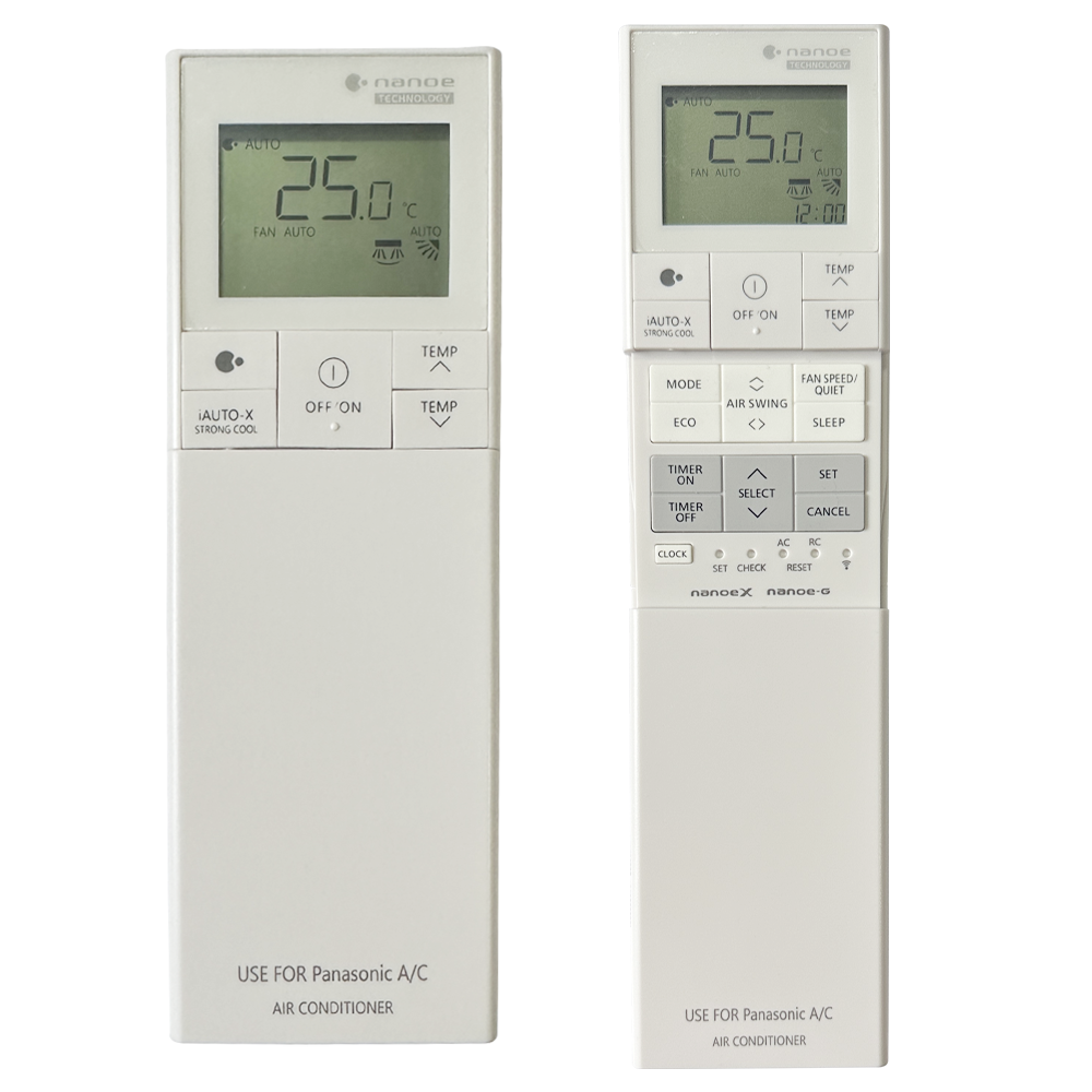 NiLANK Panasonic Air Conditioner Remote Control with nanoe (Applicable ...