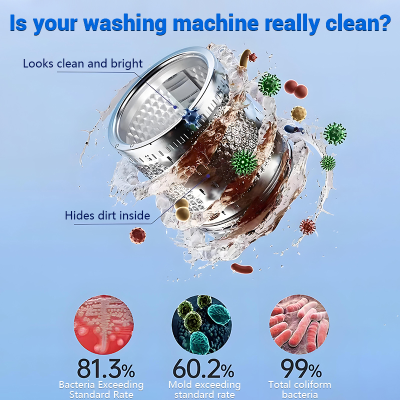 Washing Machine Deep Clean Washing Machine Cleaner 500ml Washer Clean ...