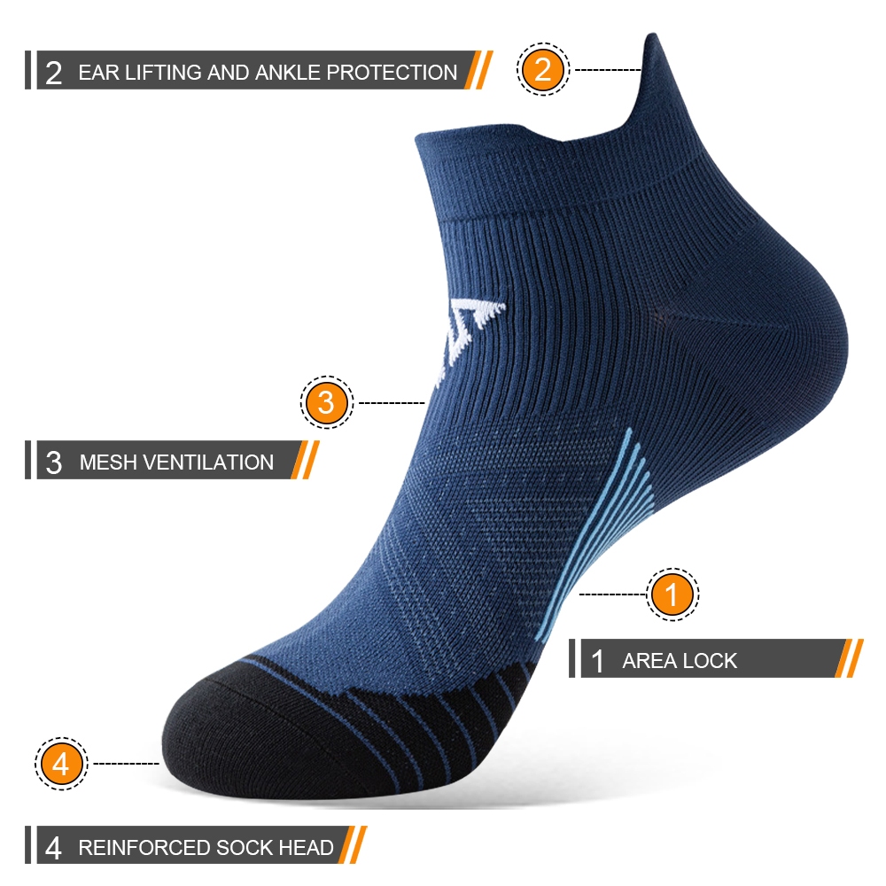 Men's & Women's Marathon Running Socks - Breathable Quick-Dry ...