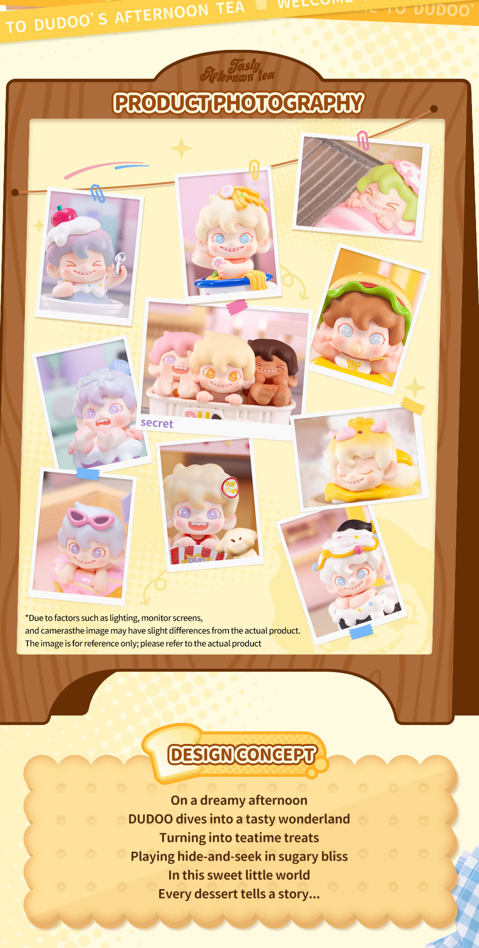 TNTSPACE DUDOO Tasty Afternoon Tea Series Figures Blind Box (Single Box) | Shopee Philippines