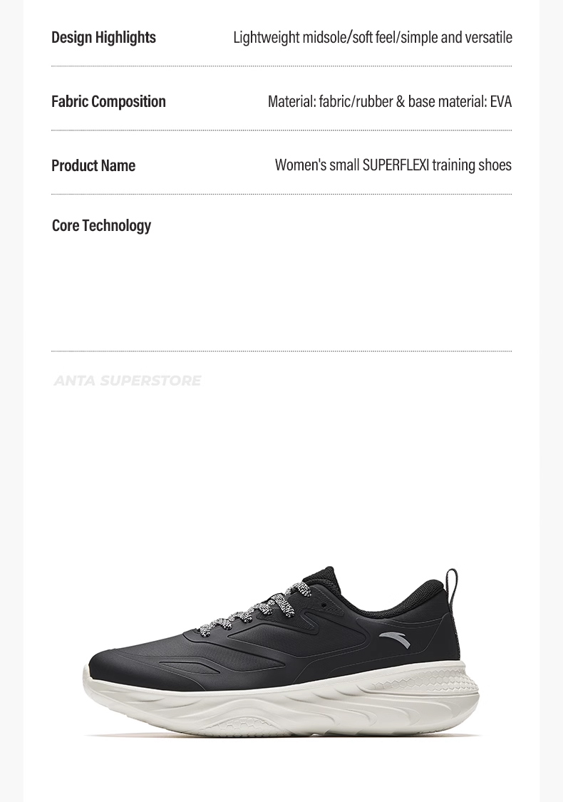 ANTA SS Women Running Shoes Cushioning Rebound Shock Absorption Sports ...