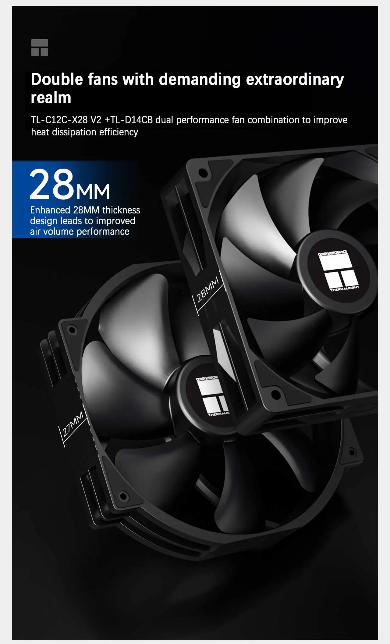 Thermalright PA140 Digital White CPU Air Cooler LCD Display 6 heat pipe ...