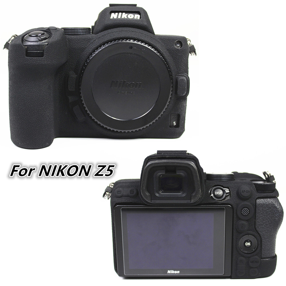 For Nikon Z7II Z6II Z7 Z6 Z5 Silicone Armor Skin Case Camera Bag ...
