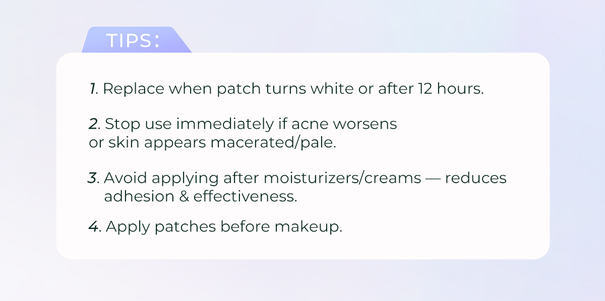 SACE LADY Salicylic Acid Pimple Patches Colorful Isolating Protection ...