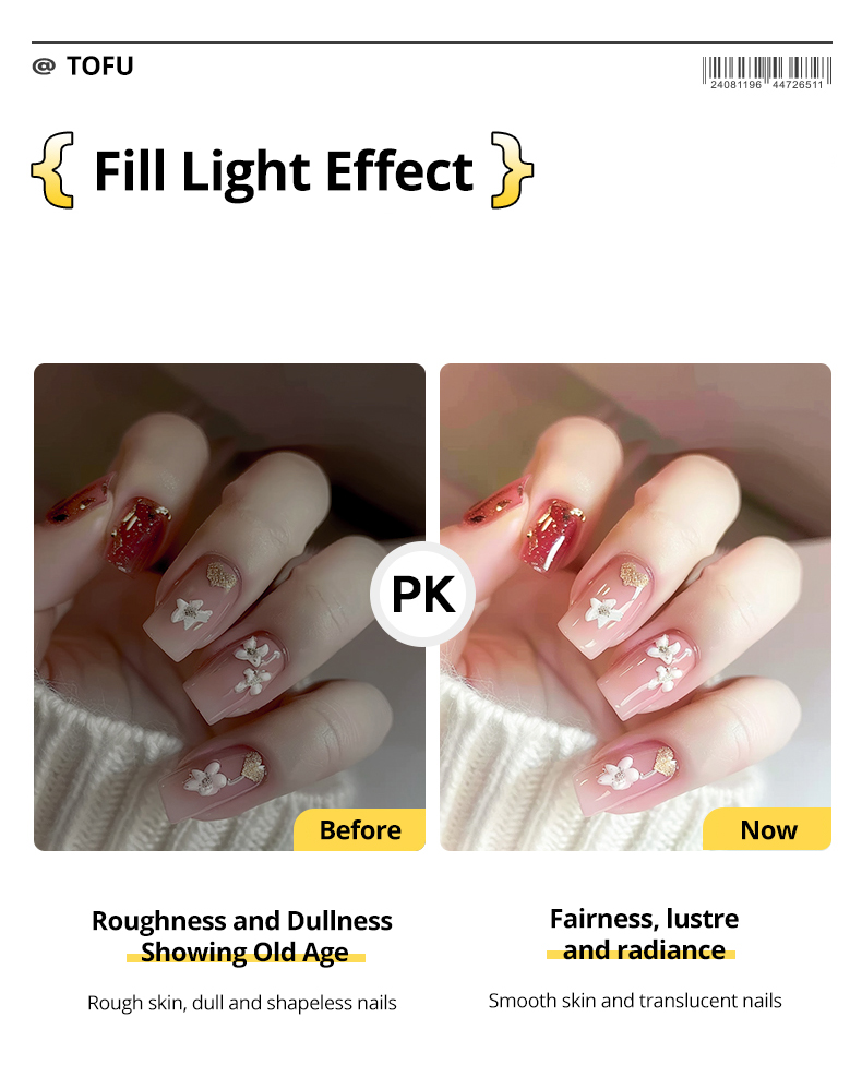 SIDANDE TOFU 6W 2500-9900k RGB LED camera lights 21 kinds of light ...