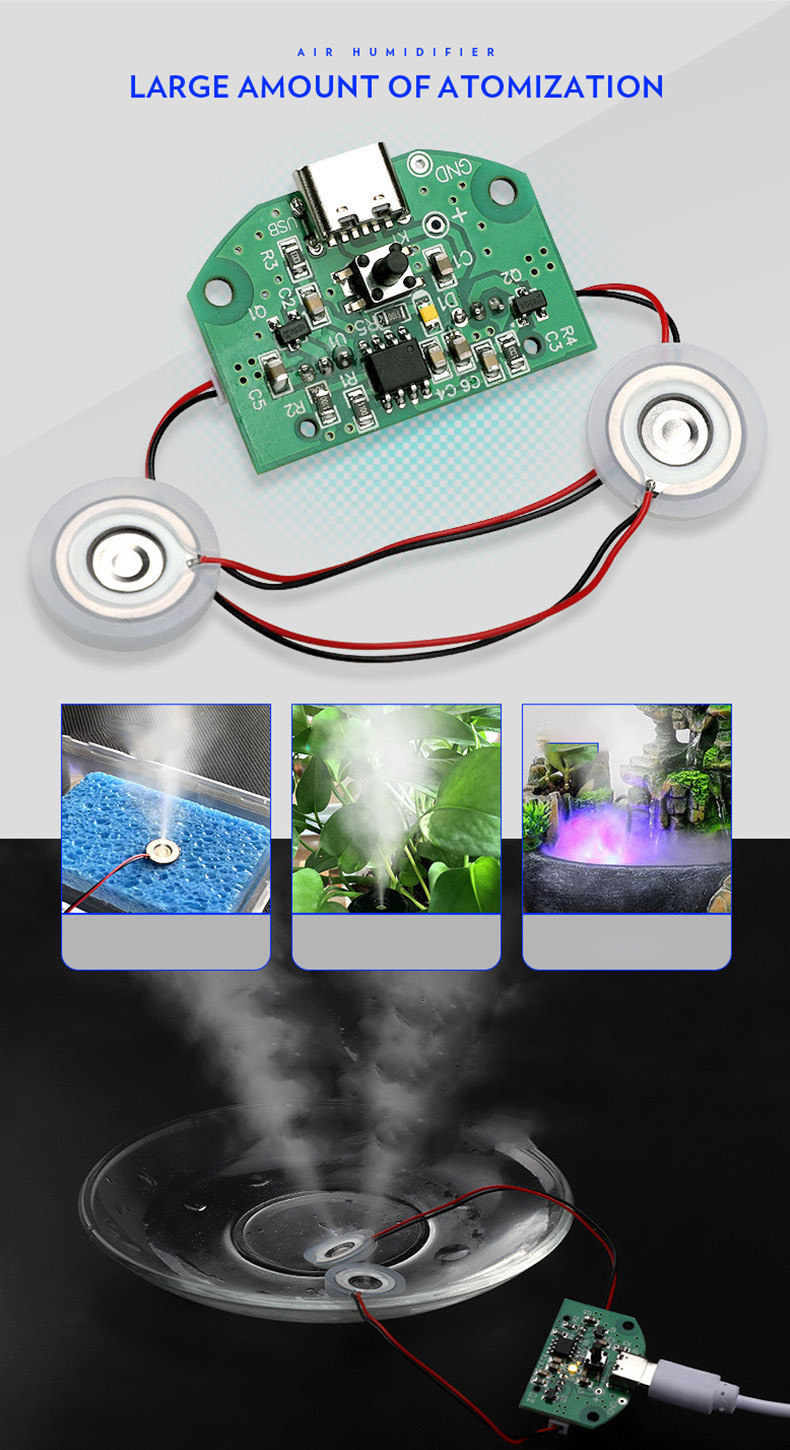 humidifier circuit board PCBA driver board air humidifier motherboard ...
