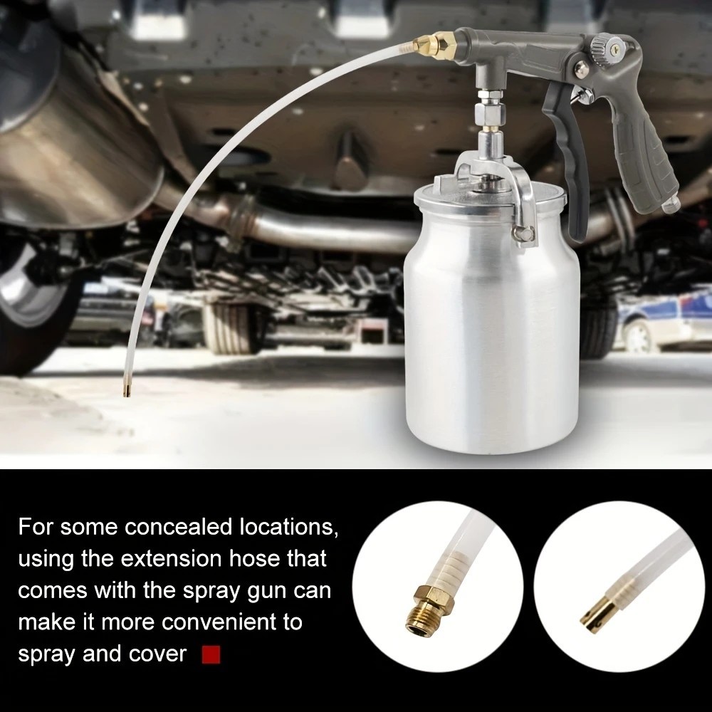 Automotive Chassis Armor Glue Spray Gun DO-15 Pneumatic Anti Rust Gun ...