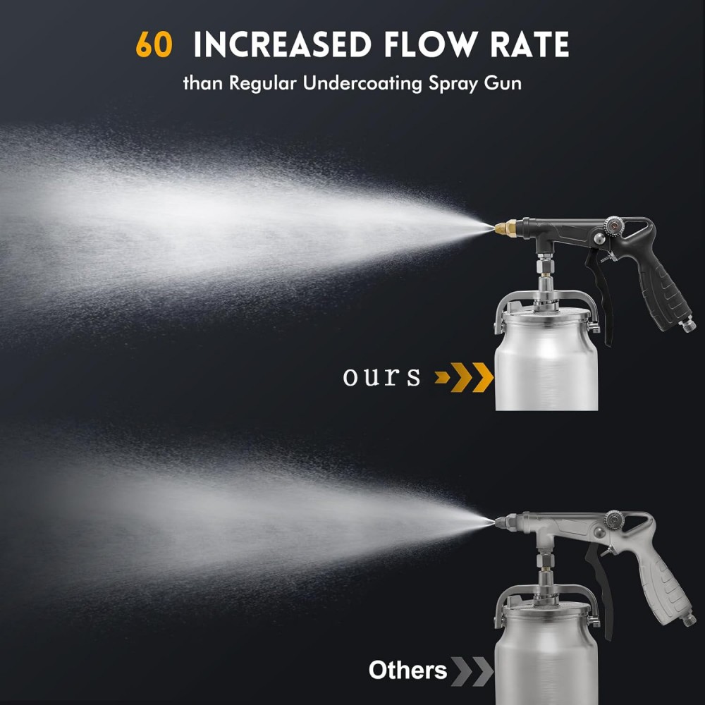 Automotive Chassis Armor Glue Spray Gun DO-15 Pneumatic Anti Rust Gun ...