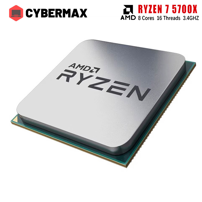 AMD Ryzen 7 5700X 3.4GHz Desktop Processor 8-Core 16-Thread Socket AM4 PC CPU Processor Tray ...