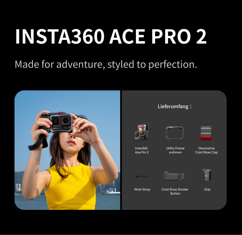 Insta360 Ace Pro 2 Dual Battery Xplorer Bundle - 8K Waterproof Action ...