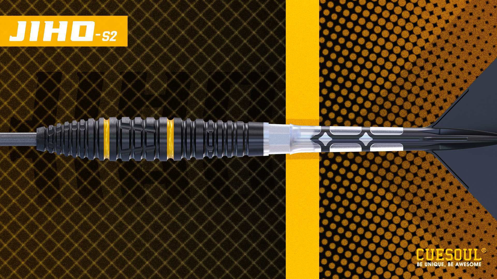 CUESOUL JIHO S2 21g Steel Tip 90% Tungsten Dart Set with Titanium ...