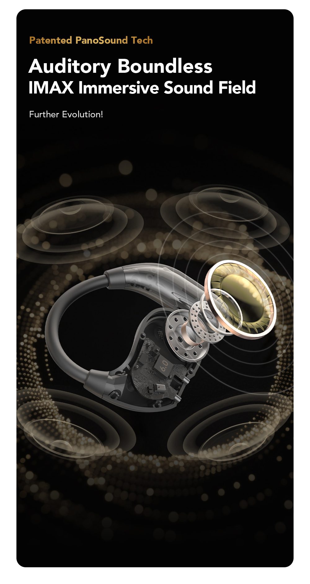 MINISO MS209 AI translation headphones V6.0 Bluetooth headphones HD ...