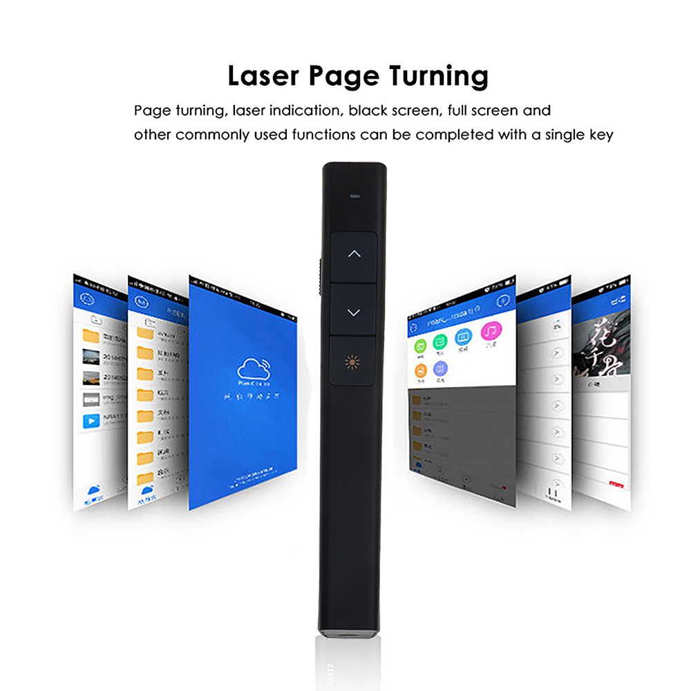 Wireless Presenter Laser Pointer 2.4GHz RF Wireless Presenter PPT ...