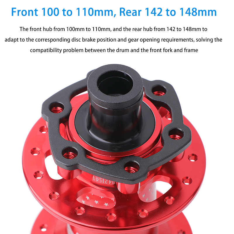 HASSNS Bike Boost Hub Conversion Front 100*15 To 110*15 Rear 142*12 To ...