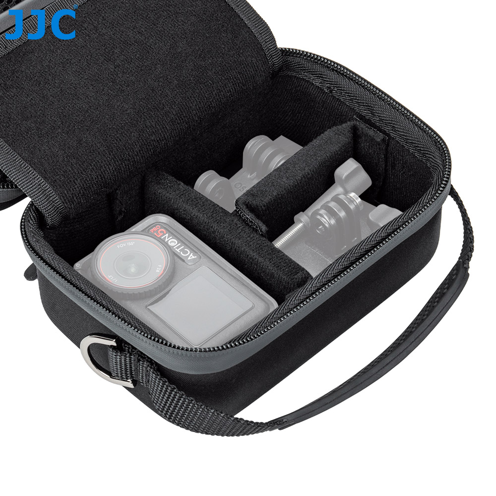 JJC Camera Hard Case Protective Storage Pouch Bag with Shoulder Strap ...