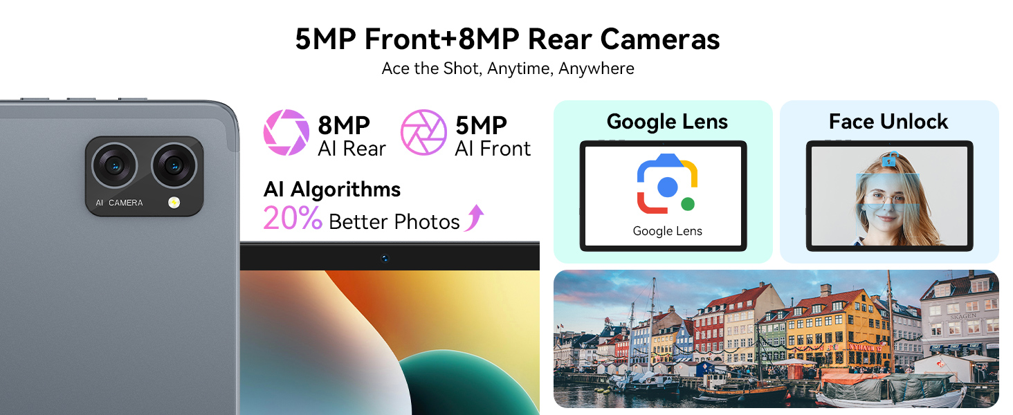 【Freebies Set】 Blackview Tabwee T20 AI Tablet 24GB+256GB 10.1" HD+ Display Android 15 | Shopee ...