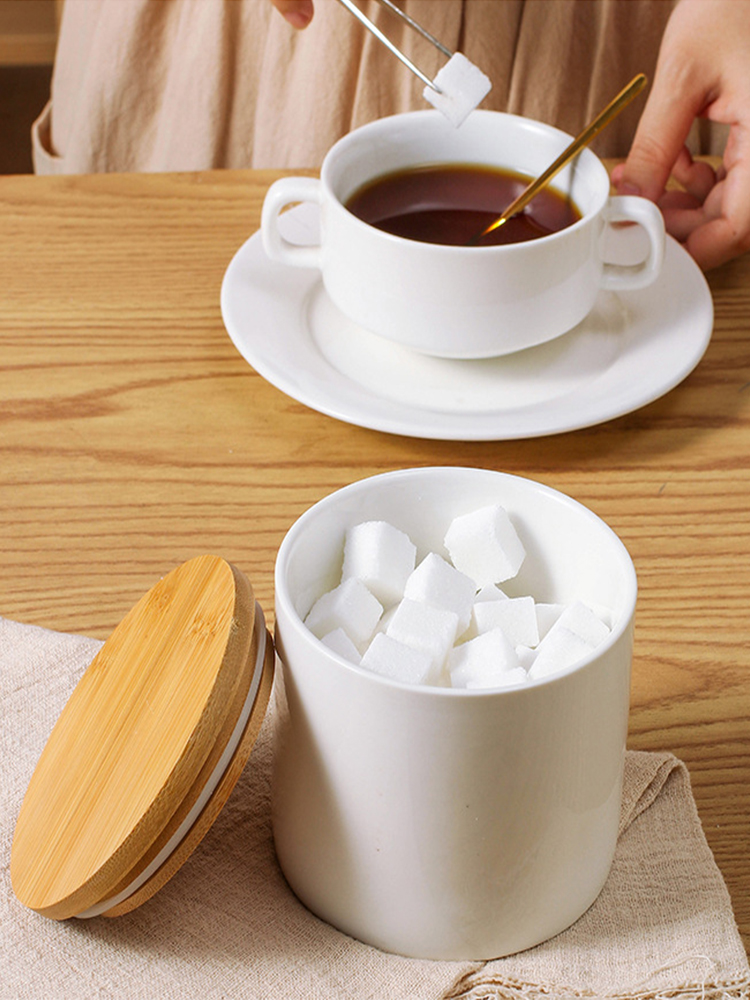 MBB Ceramic Sealed Containers with Lid - Heat-Resistant Storage Jar for ...