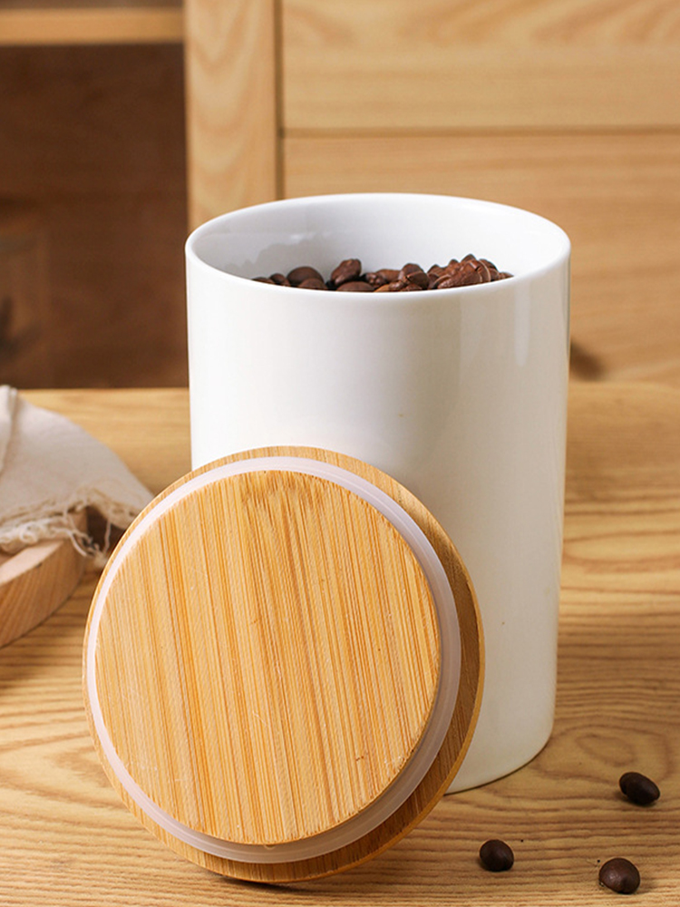 MBB Ceramic Sealed Containers with Lid - Heat-Resistant Storage Jar for ...