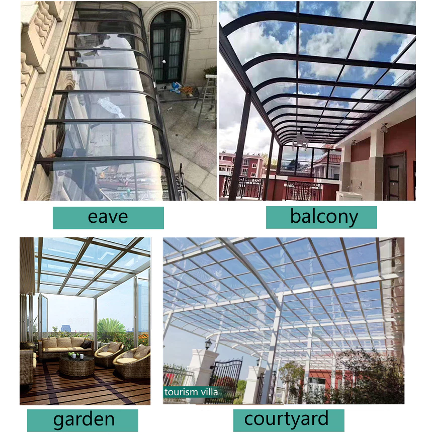 【Ready Stock】PC Transparent Board,Awning，Outdoor Garden Courtyard ...