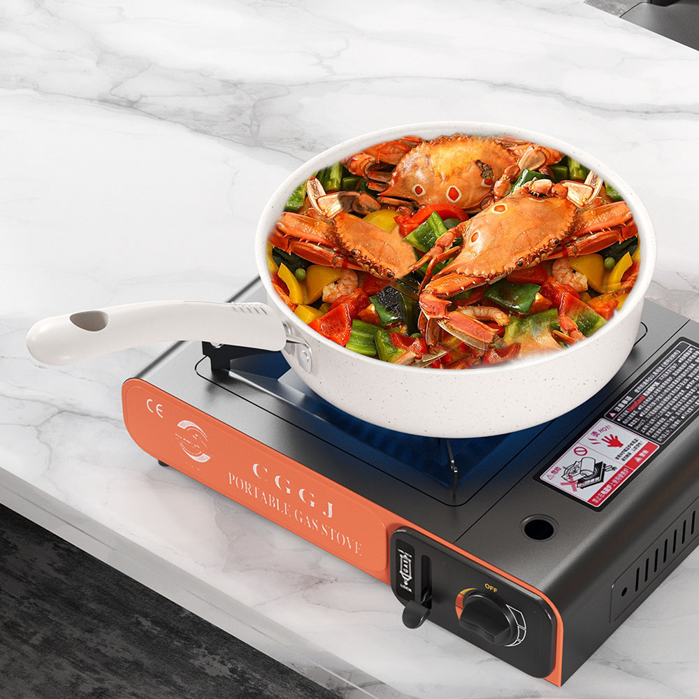 Original White Frying Fan Non Stick Egg Pan Non Stick Non Stick Frying ...