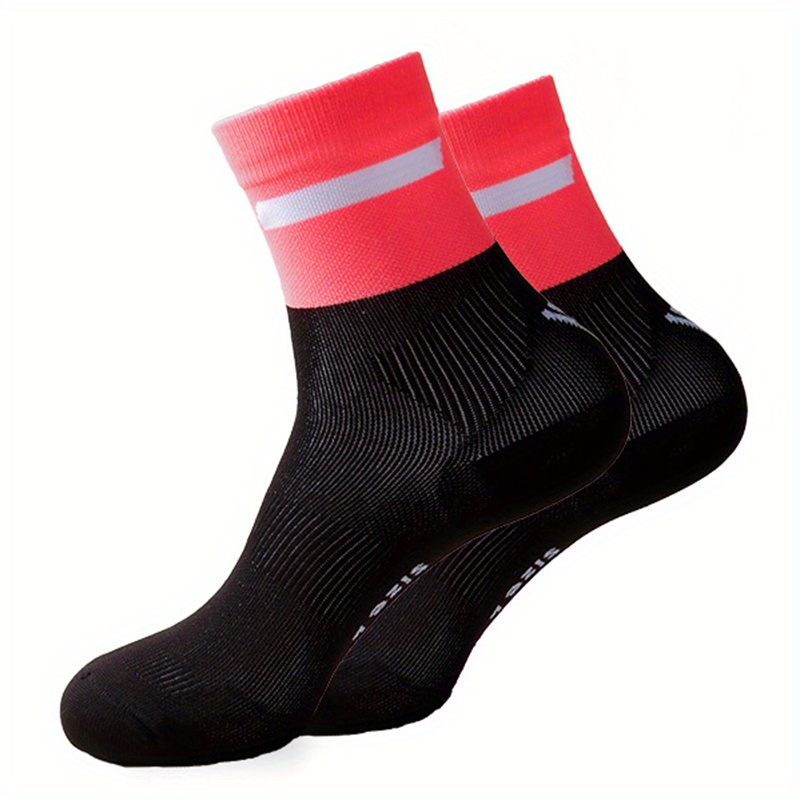 Men's Sports Socks Bicycle Road Cycling Socks Wear-Resistant Double ...