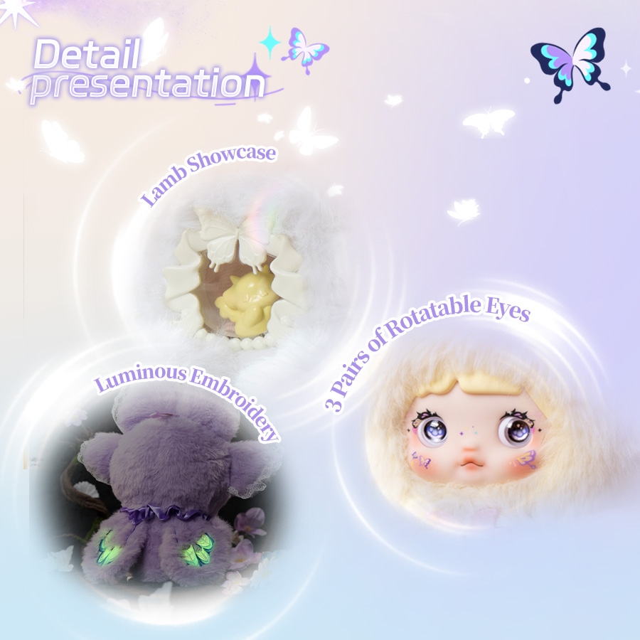 FUNCINATING x NOMMI Fantasy World Series Plush Blind Box Whole Set (6 ...