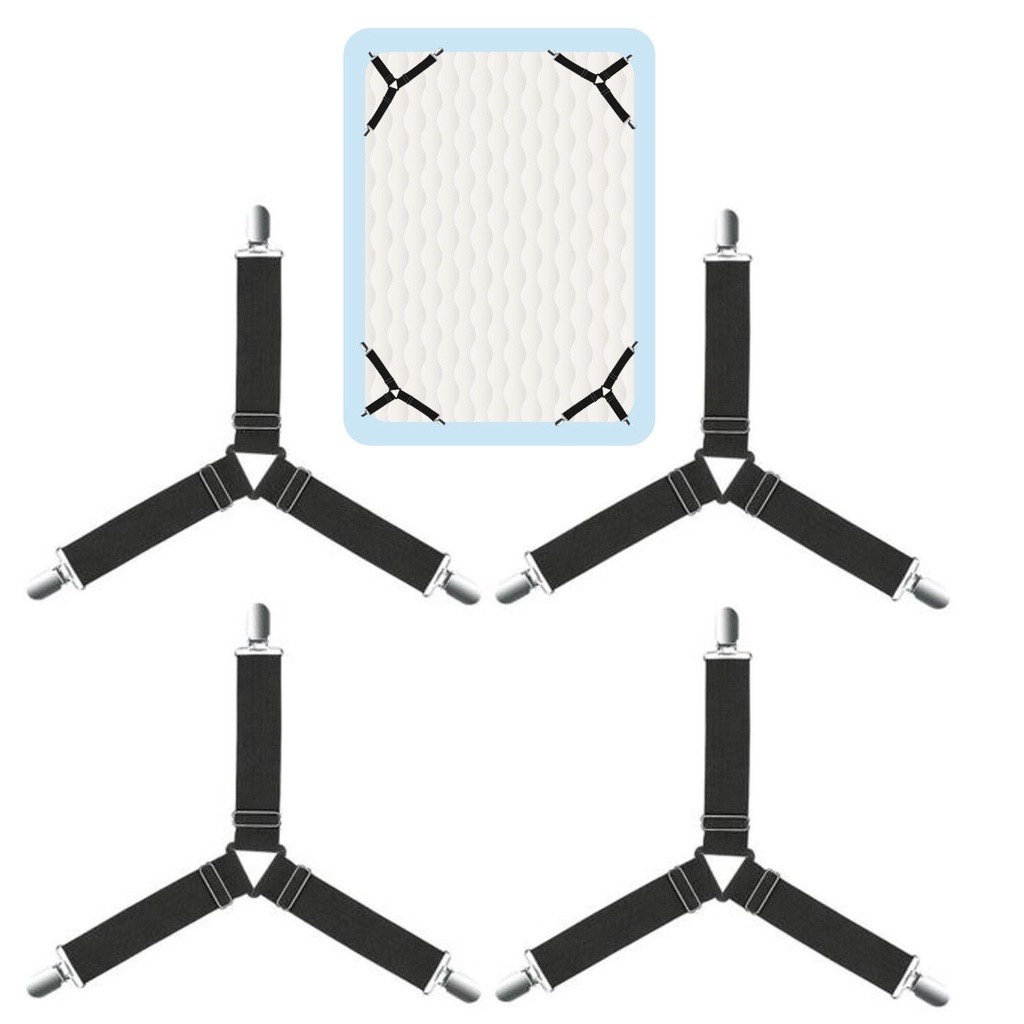 Bed sheet clips buckle sheet clips Suspender fasteners Adjustable ...