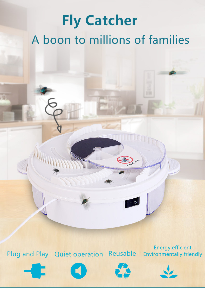 【COD】Electric Pest Control Device Insect Catcher Effective Electric Fly ...
