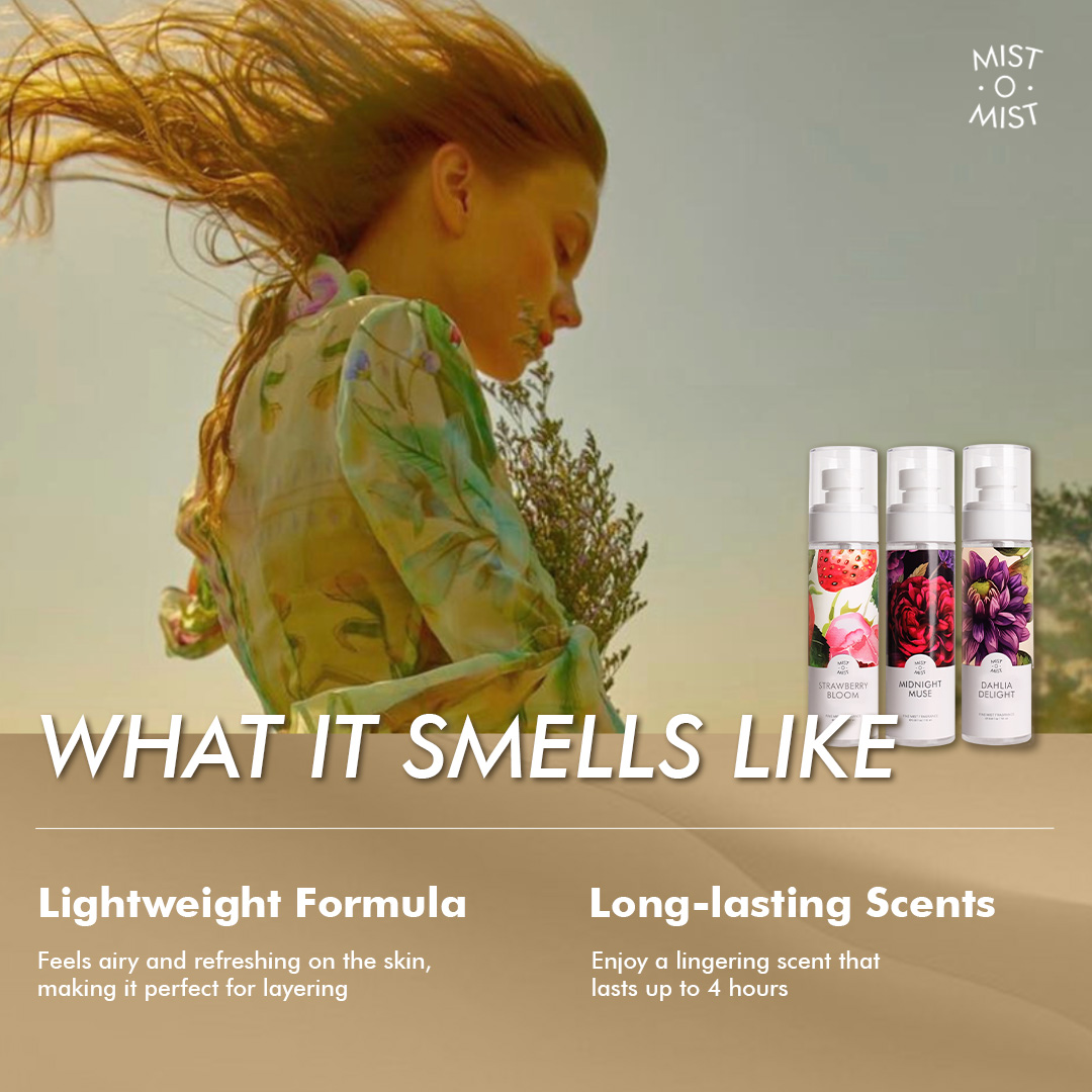 【LUXURY SMELL】Mist-o-Mist Fruity Floral Scent Upgraded Body Mist ...
