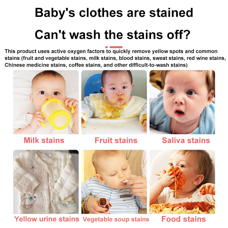 Baby Laundry Detergent Powder Color Safe Oxygen Bleach Natural Laundry ...