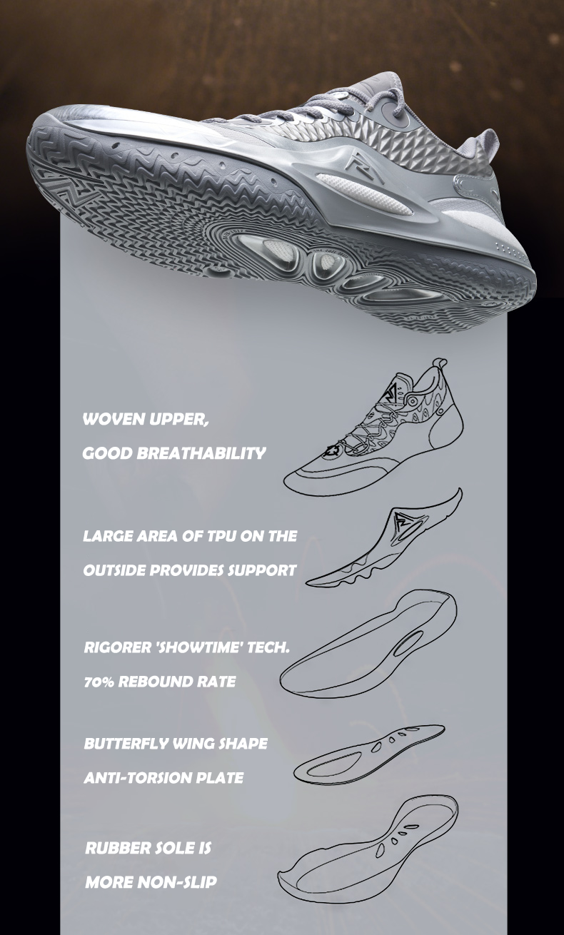 Rigorer Austin Reaves AR2 ”Excalibur“ Basketball Shoes Men's ...