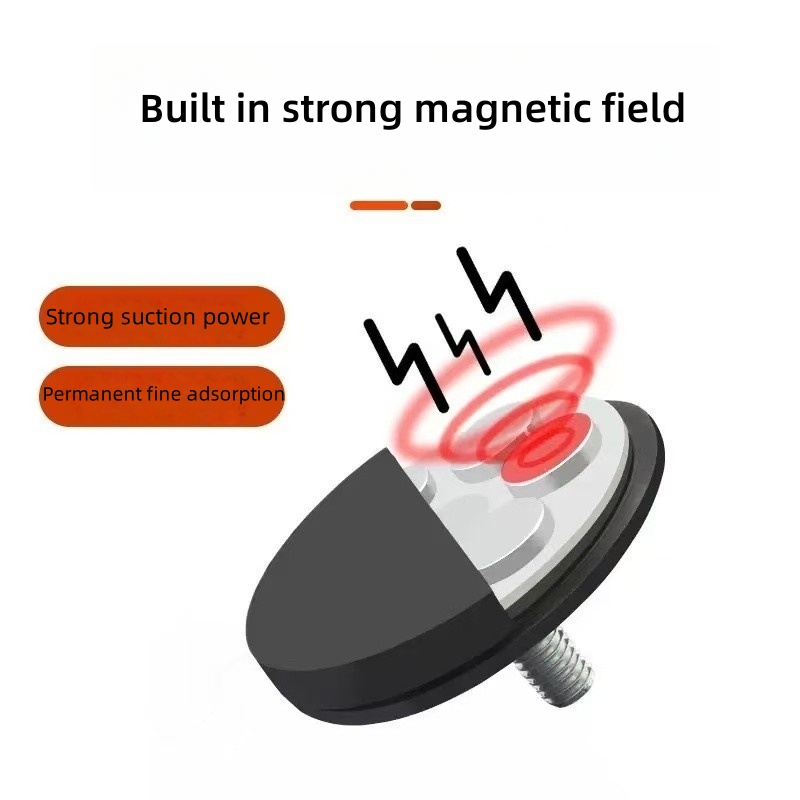 16kg Rubber Strong Magnetic Base POT Magnet Mounting Base Neodymium ...