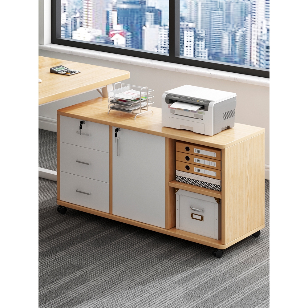 EXINHOME File cabinet office small cabinet modern with lock drawers ...