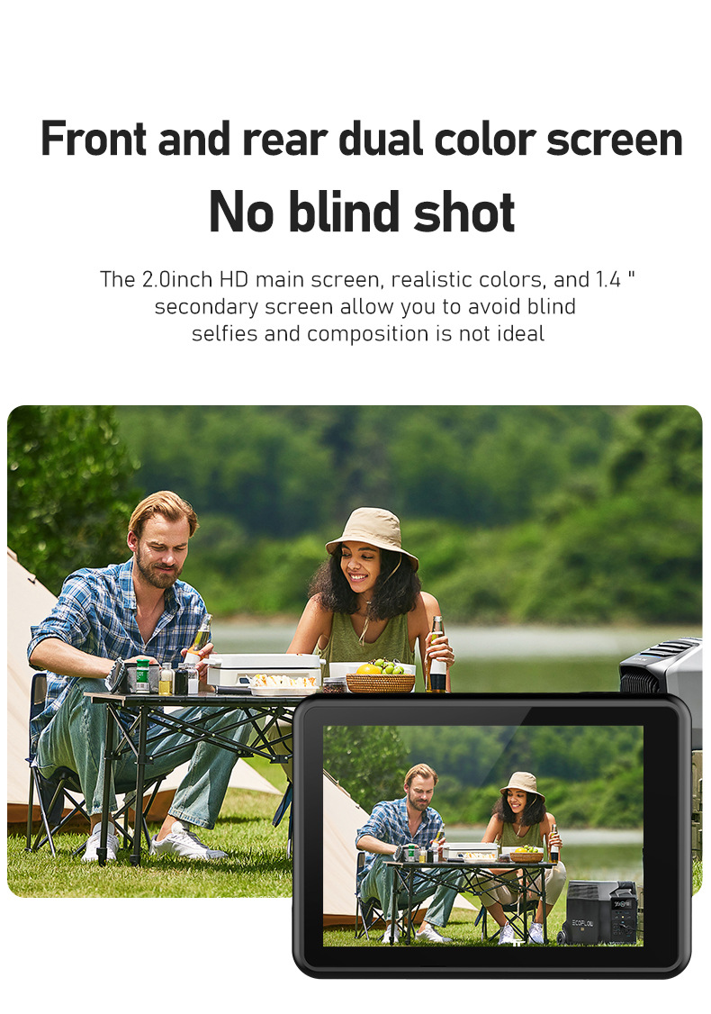 Alston E-CAM A12 PRO Action Camera 6K 30fps Ultra Hd with EIS Anti ...